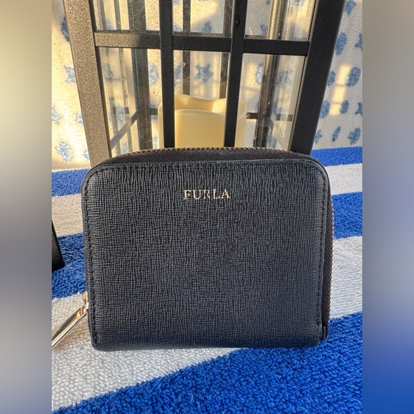 Furla | Bags | Furla Euc Leather Bifold Zip Around Wallet | Poshmark